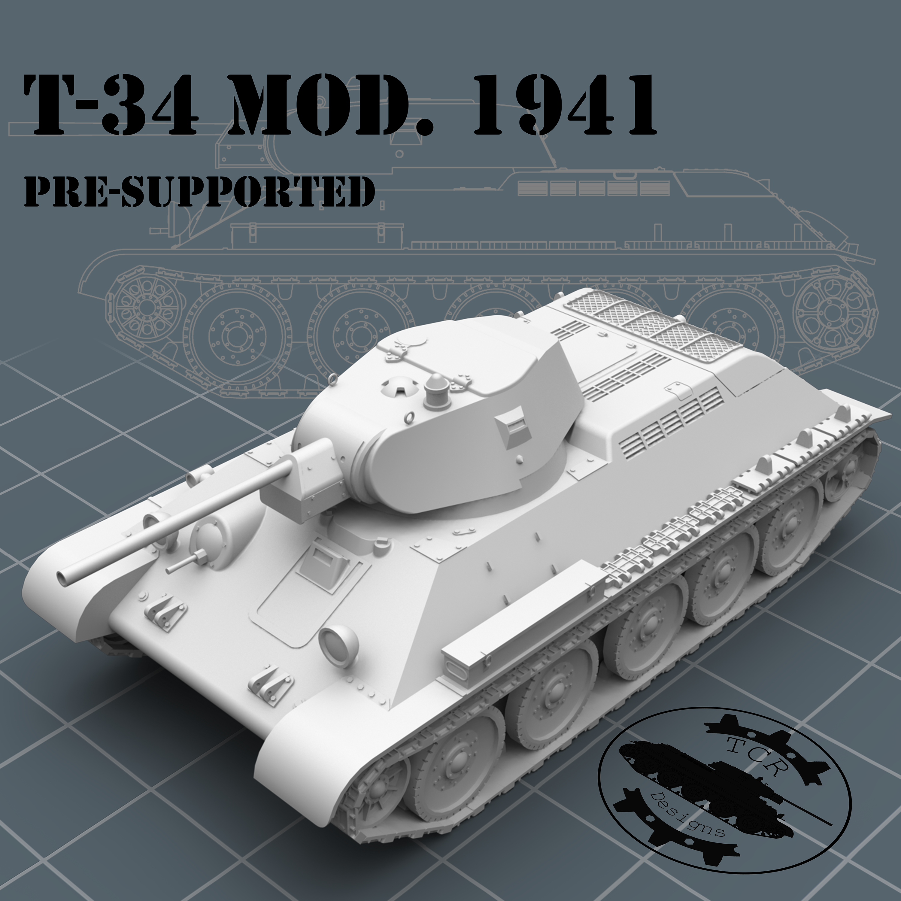 Armored Advance - Soviet Union Starter Pack (Early World War 2) by TCR Designs - Wargaming3D